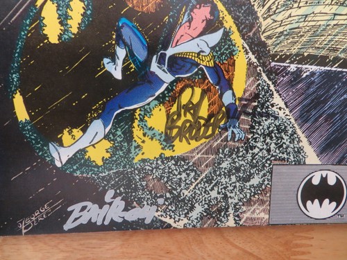 1989 BATMAN 439 SIGNED 4X GEORGE PEREZ, MARV WOLFMAN,PAT BRODERICK,MKE ...