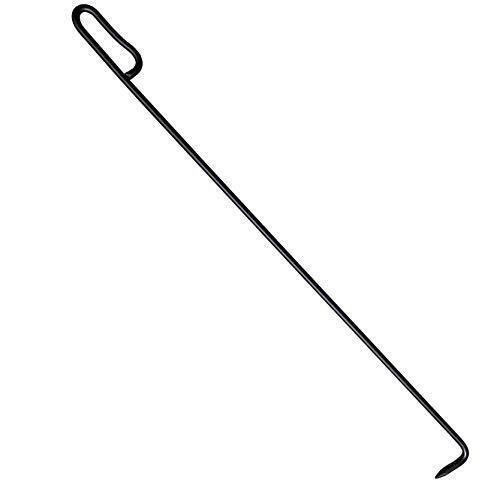 Fierywater 40-Inch Long Fire Poker by One Piece Solid Steel - Heavy ...