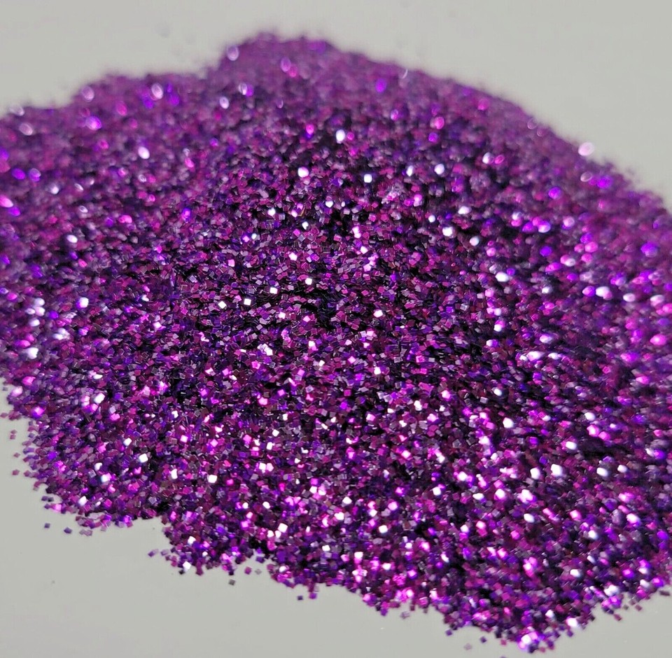 Veronica Purple Metal Flake Glitter .015 Square Automotive Crafting ...