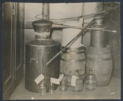1920's ILLEGAL ALCOHOL STILLS Captured By Prohibition Agents, Vintage ...