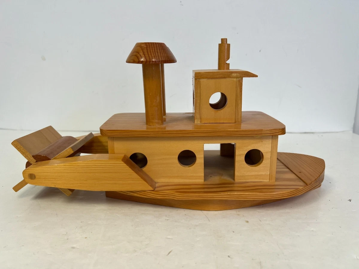 Wooden Toy Boat Plans