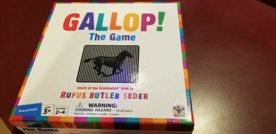 Gallop The Game Scanimation Book Rufus Butler Seeder Learning ...