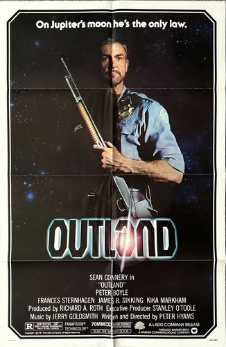 Outland (1981) One Sheet Movie Poster - Sean Connery | eBay