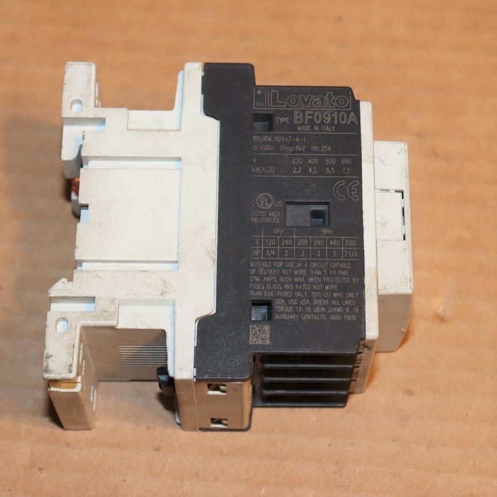 One Lovato BF0910A Contactor 120V Coil | eBay