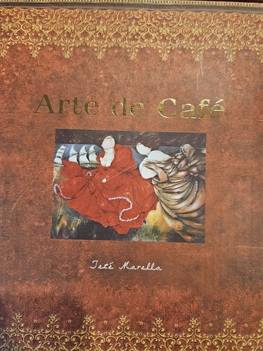 Rare ARTE DE CAFE By TETE MARELLA Limited Collection ~ 2 Espresso Cups ...