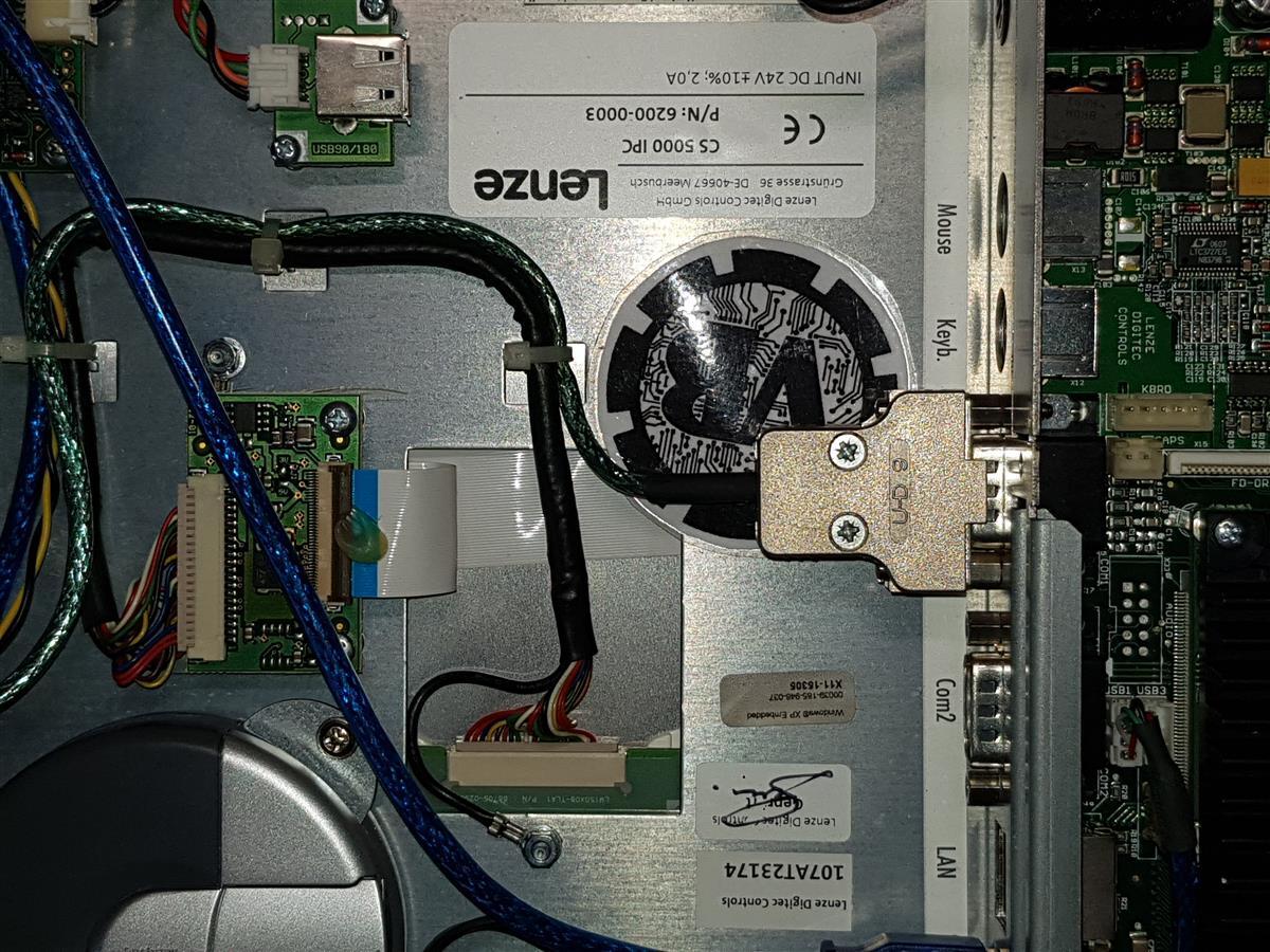 Lenze CS 5000 IPC P/N.: 6200-0003 Industrie PC Monitor | eBay