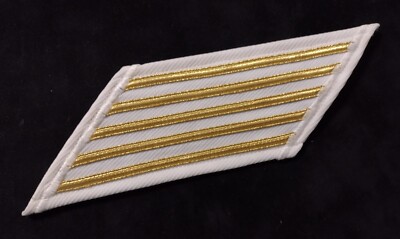 USN SERVICE STRIPES HASHMARKS 20 YEARS SERVICE FOR E7-E9 FEMALE NEW | eBay