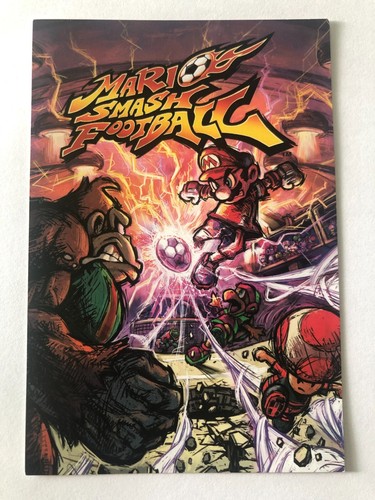 Carte Postale / Postcard - Mario Smash Football - Club Nintendo | eBay