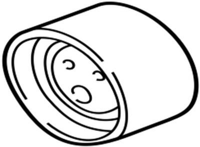 MD140071 Mitsubishi Pulley, timing belt tensioner MD140071, New Genuine ...