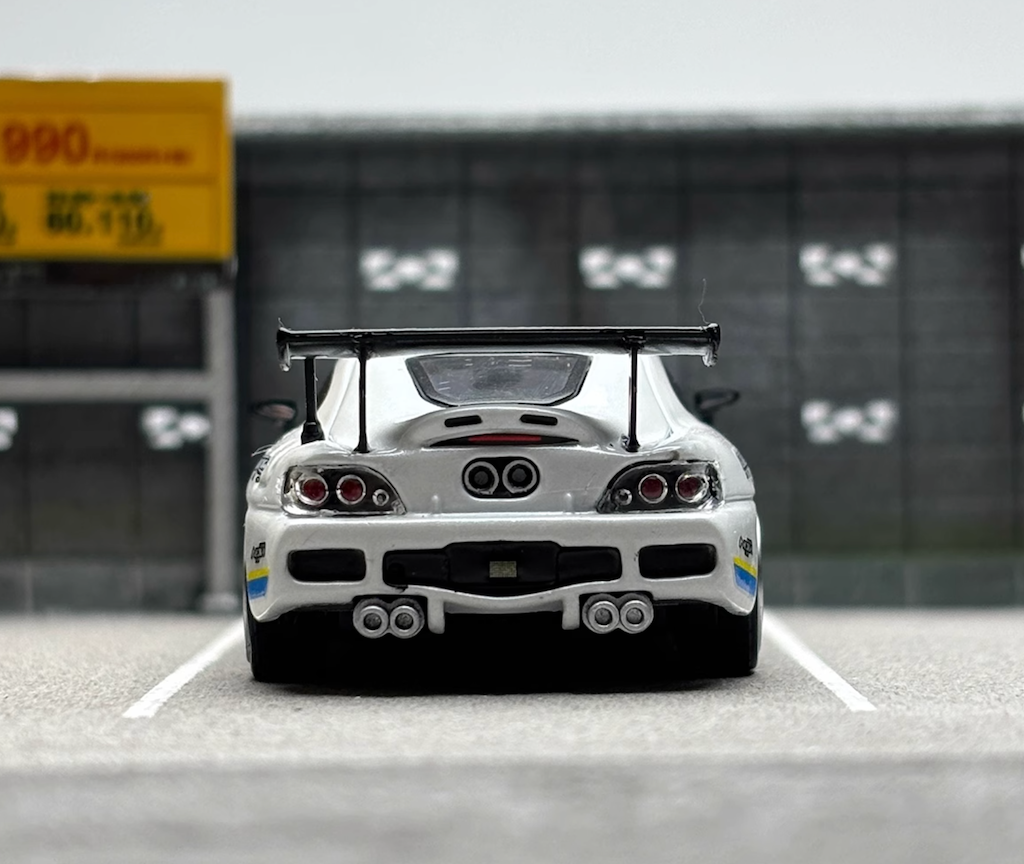 SW 1:64 White S2000 Spoon Hard Top Racing Sports Model Diecast Metal ...
