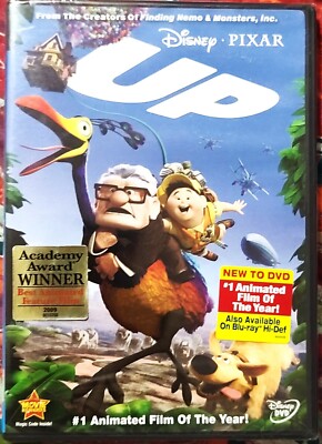 UP (DVD, 2009) Disney Pixar PG Children's Movie Brand New Sealed ...