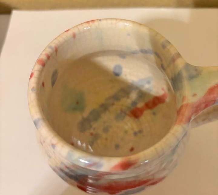 Studio Art Pottery Handmade Speckle Glazed, Signed by Artist Coffee ...