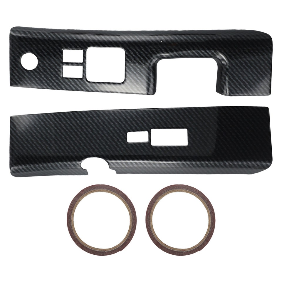 Glass Switch Covers Glass Switch Covers ABS Car Interior Carbon Fiber ...