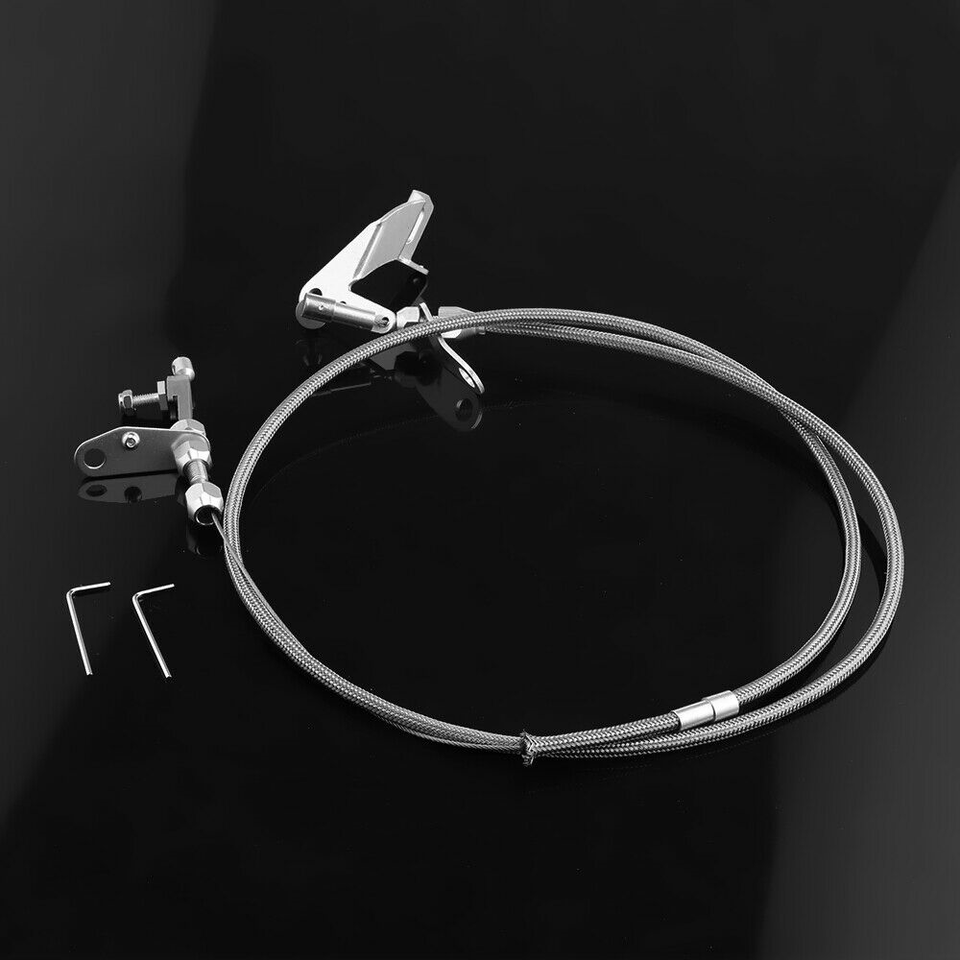 Braided Stainless Kickdown Cable Kit for 727 Torqueflite Mopar Dodge ...