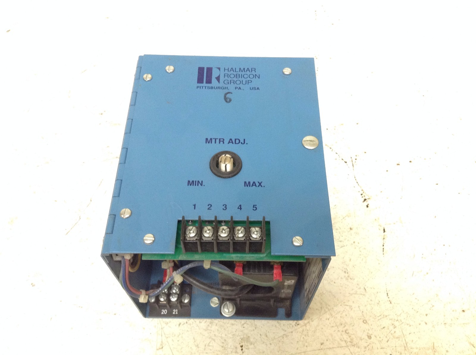 Halmar Robicon 5150Z-C-CM1-DIN 480 VAC 1 Phase 50 Amp Controller ...