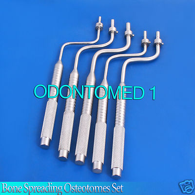Bone Spreading Osteotomes set Offset Dental Instruments | eBay