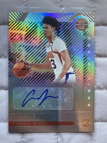 2019-20 Panini Illusions - Rookie Signs Cameron Johnson #RS-CJH (AU, RC ...