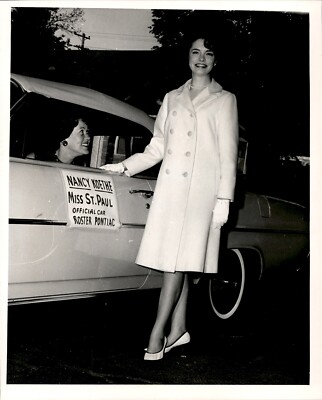 LG994 1964 Original Photo MISS ST PAUL NANCY KOETHE OFFICIAL CAR ROSTER ...