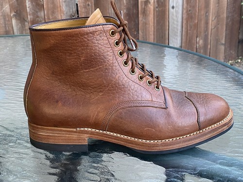 The Oldblue Co X Sagara Bootmaker Brown Leather Boots size 44 D US 11 ...