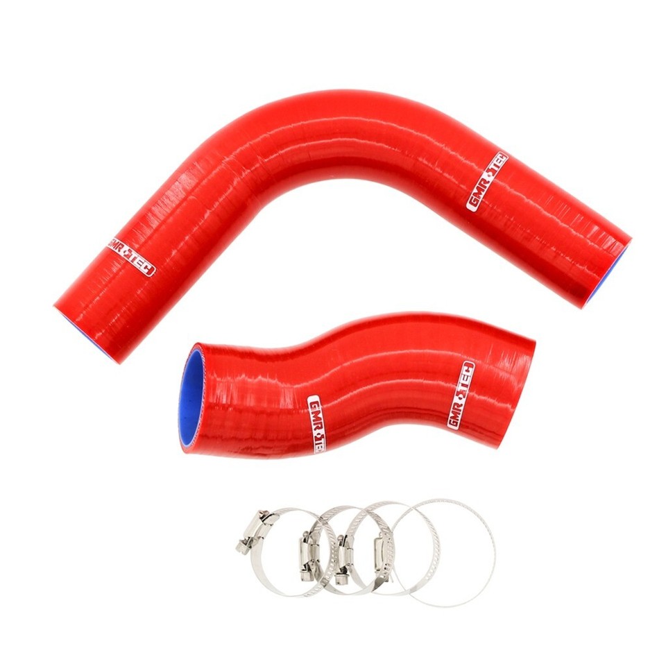 Upper Lower Radiator Hose Kit Fits Case Skid Steer 1840 1845C Red | eBay