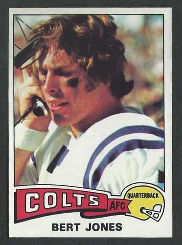 1975 Topps #199 BERT JONES Baltimore Colts - LSU Tigers - 07 | eBay