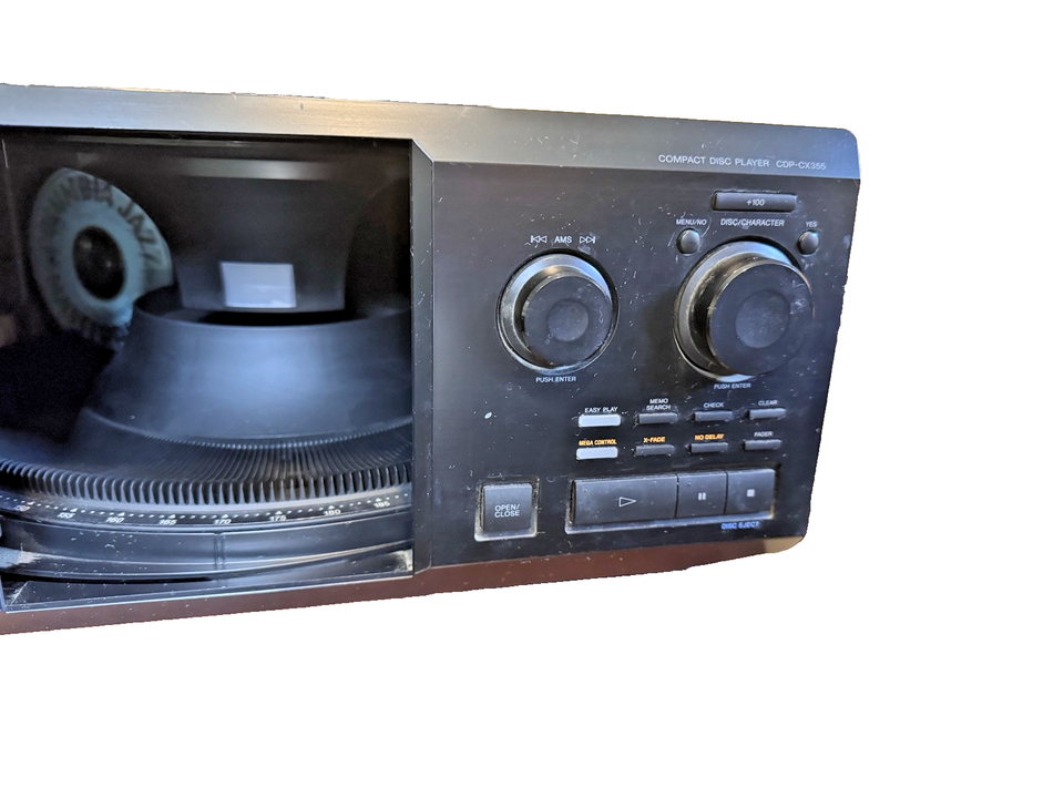 Sony CDP-CX355 300 CD Mega Storage CD Changer Player AS-IS / for parts ...
