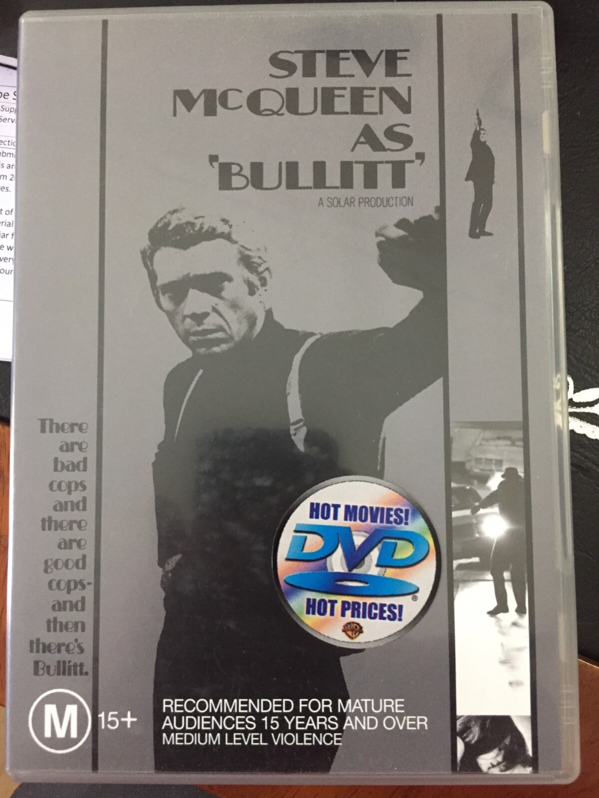 Bullitt (DVD, 2005). McQueen, Bissett. Classic stars in classic cars ...