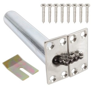 HIDDEN INNER DOOR CLOSER Concealed Tubular Chain Spring Fire Rated ...