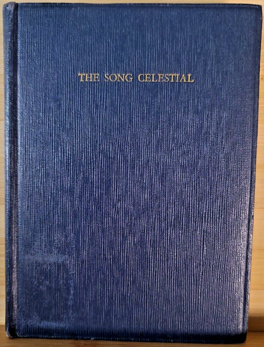 The Song Celestial by Sir Edwin Arnold - Bhagavad-Gita Arjuna, Krishna ...