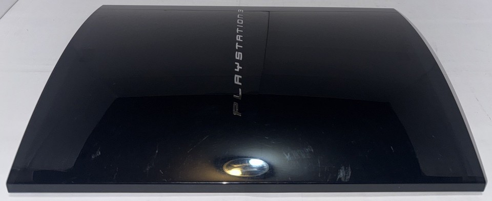 OEM Fat Sony PS3 Top Housing Cover Set w/ Screw & Mount CECHB01 Clean ...