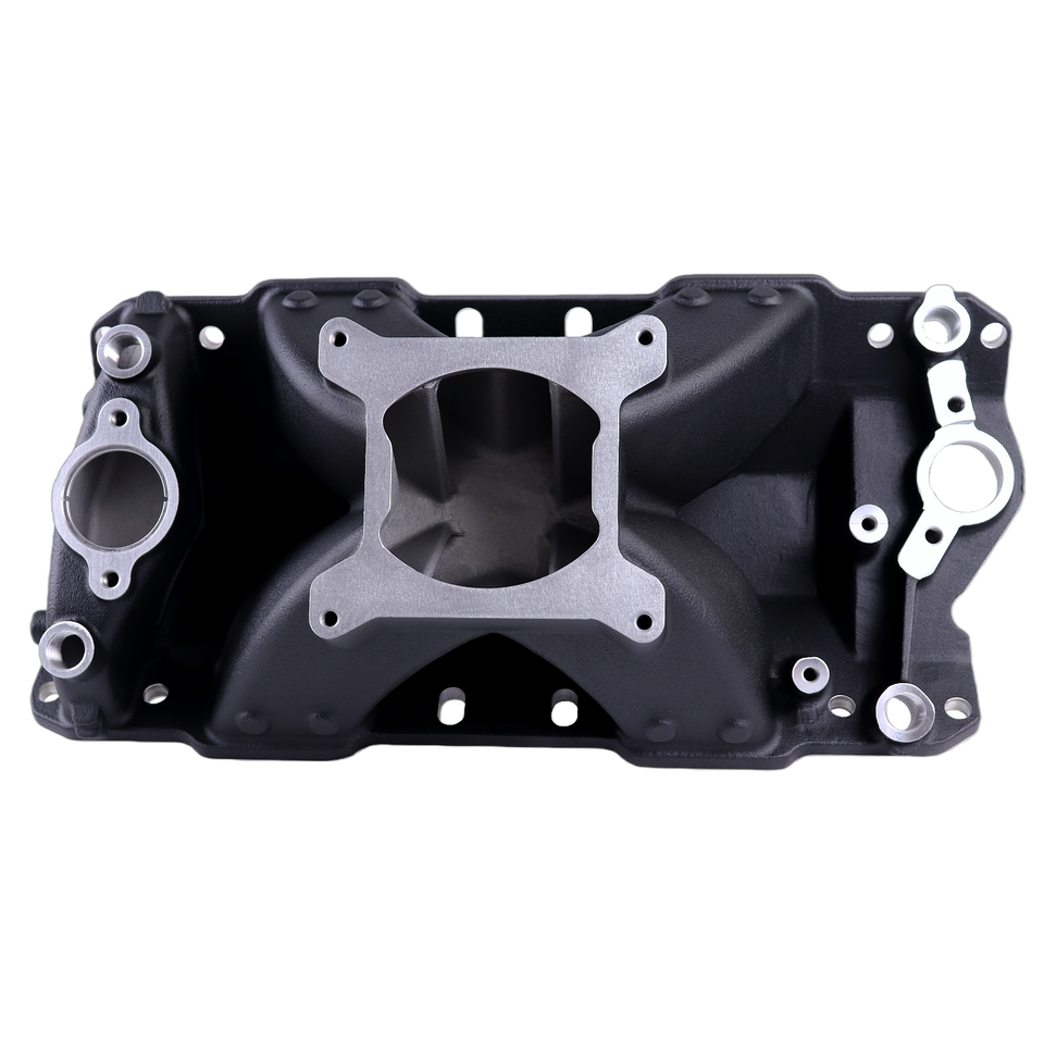HI RISE Single Plane Intake Manifold for 57-95 Small Block Chevy 350 ...