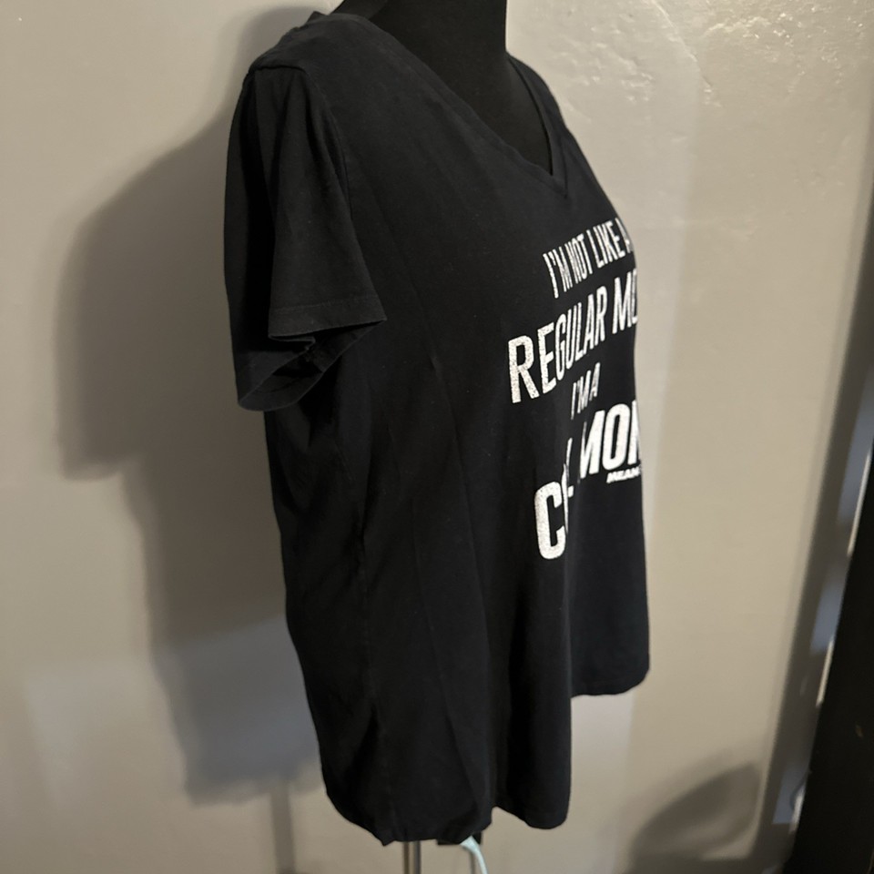 Torrid Mean Girls Cool Mom Black Graphic Tee Women’s Plus Size 2 | eBay