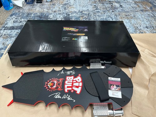 Pitbull Hoverboard Autographed Tom Wilson Back to the Future BIFF JSA BTTF | eBay