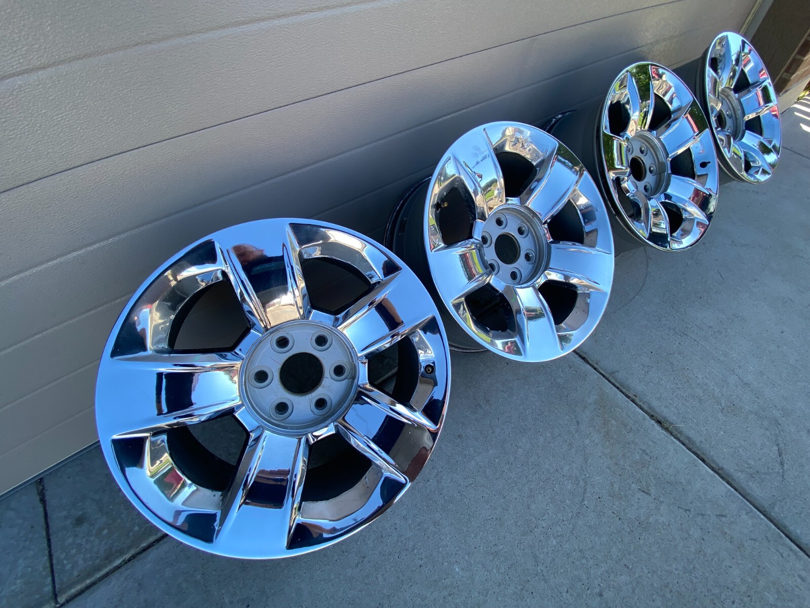 20" GMC SIERRA 1500 SILVERADO DENALI OEM FACTORY STOCK WHEELS RIMS 6X5 ...