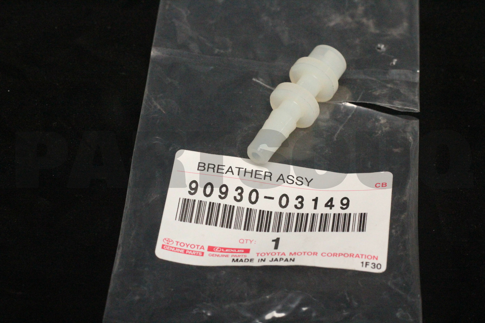 9093003149 Genuine Toyota PLUG SUB-ASSY, BREATHER 90930-03149 | eBay