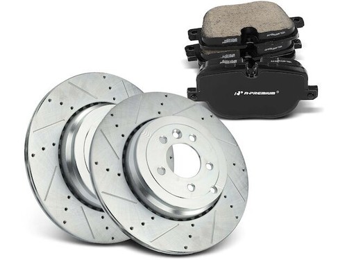 For 2010-2013 Land Rover Range Rover Sport Brake Pad and Rotor Kit APR ...