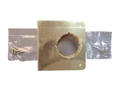 5-PACK US Lock 2900 Wrap Around L 4-1/4" X 4-1/2" 2-3/4" in Brass ...