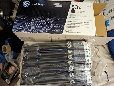 HP 53X (Q7553X ) OEM Genuine Toner Cartridge (Black) | eBay