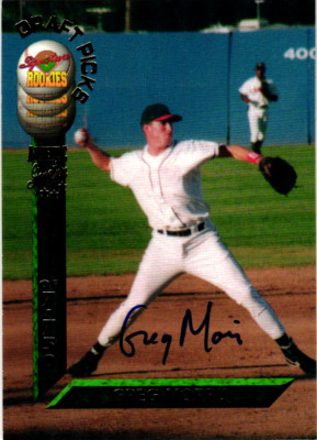 1994 Signature Rookies Draft Picks - Greg Morris #83 Autographs /7750 ...