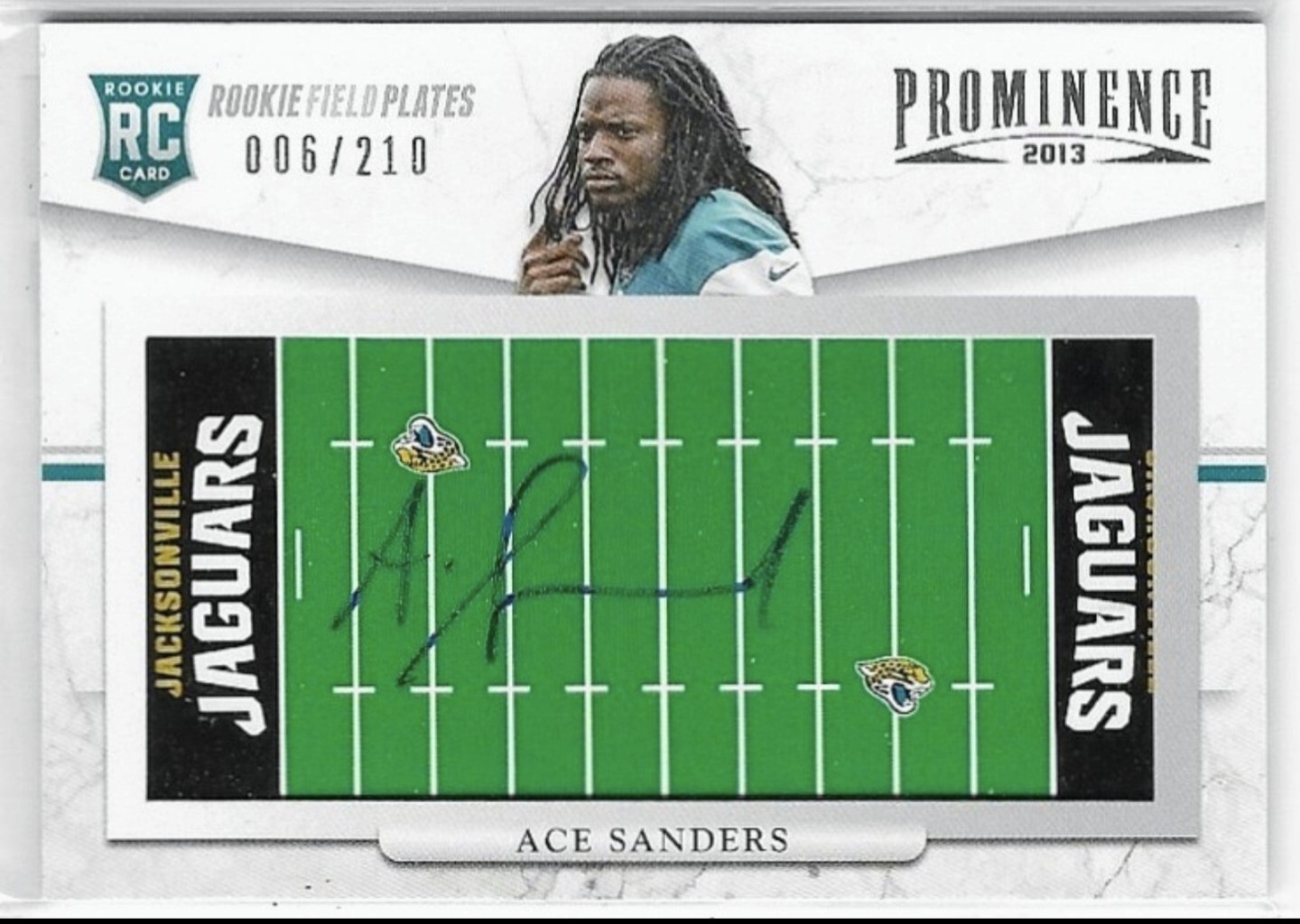 2013 Panini Prominence Ace Sanders Rookie Autograph Card /210 | eBay