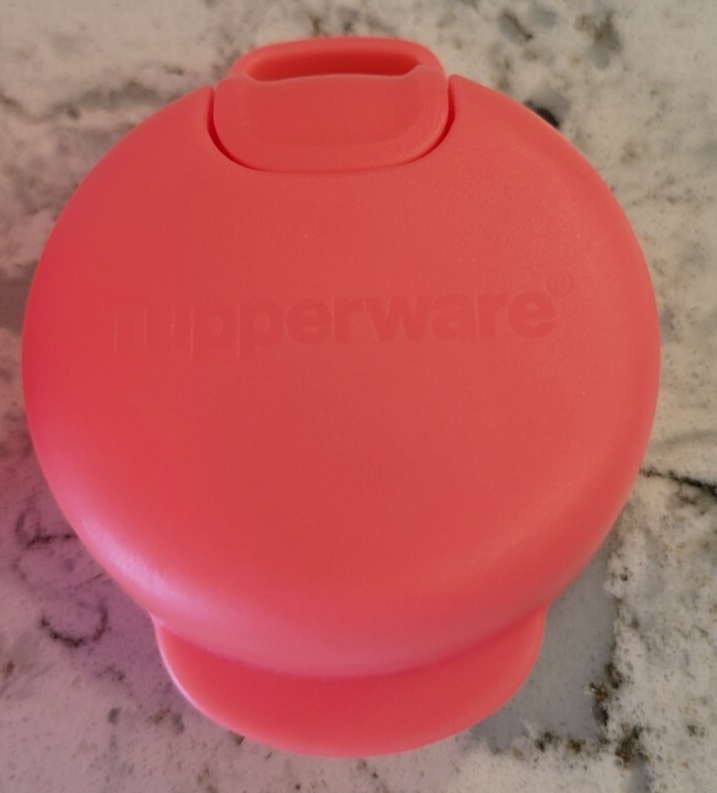 Tupperware Large Pink Orange Water Drinking Bottle 32oz 7975C-2 8233C-8 ...