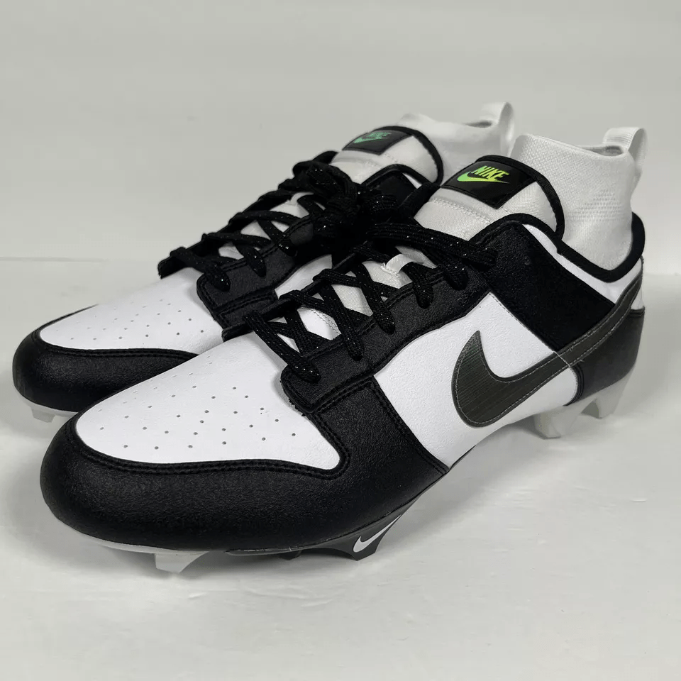 New Nike Vapor Edge Dunk Football Cleats Panda Lightweight Sz 16 Black ...