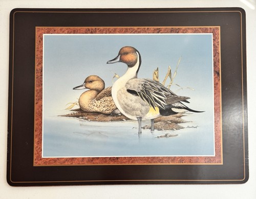 PIMPERNEL VINTAGE HERITAGE DUCK FOWL CORK BOARD PLACE MATS SET OF 3 ...