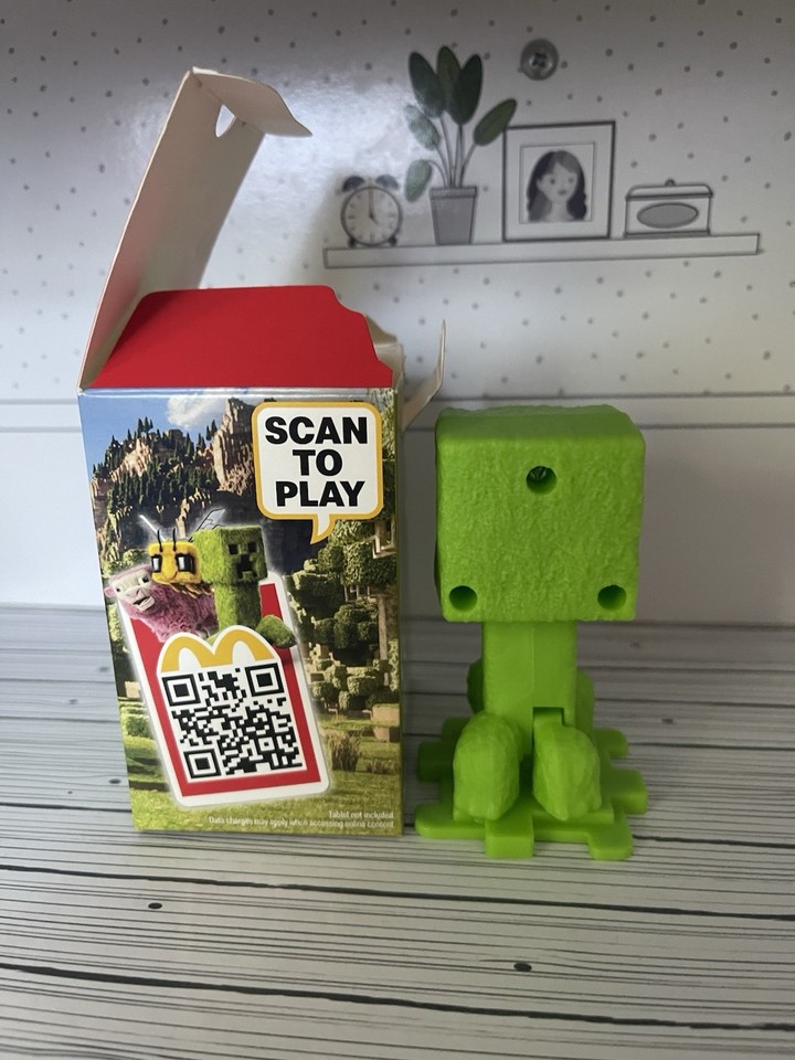 Minecraft McDonald’s Happy Meal Toy - Creeper New In Box | eBay