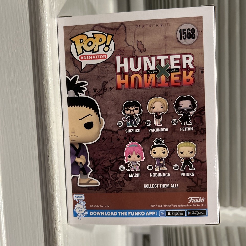 NOBUNAGA - Funko POP! Animation - Hunter x Hunter #1568 Collectible ...