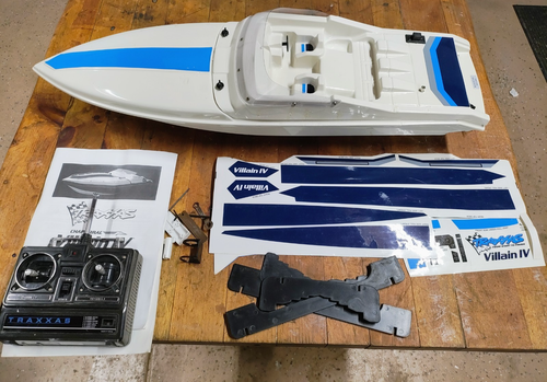 Traxxas Villain IV 1508 Electric RC Remote Control Boat with Box ...