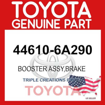 44610-6A290 Genuine Toyota Booster Assy Brake 446106A290 OEM | eBay