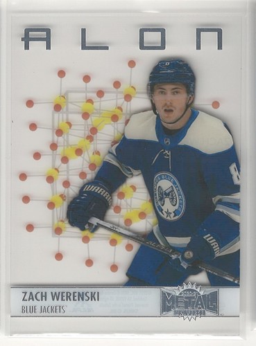 2021 NHL Metal Universe Zach Werenski Alon Clear Cut Insert Card | eBay