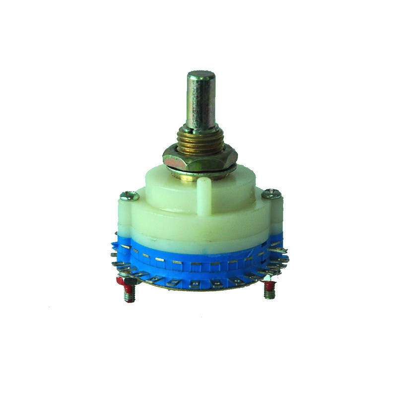 1PC 1 Pole 24 Sections Round Solid Shaft Rotary Switch for Tube ...