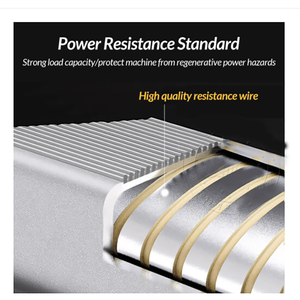 RXLG Aluminum Shell Inverter Braking Resistor High Power Servo Inverter ...